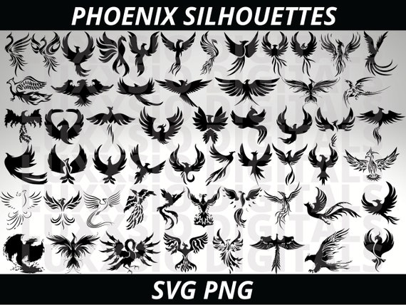 Phoenix Svg Phoenix Png Phoenix Bird Phoenix Art Phoenix - Etsy Australia