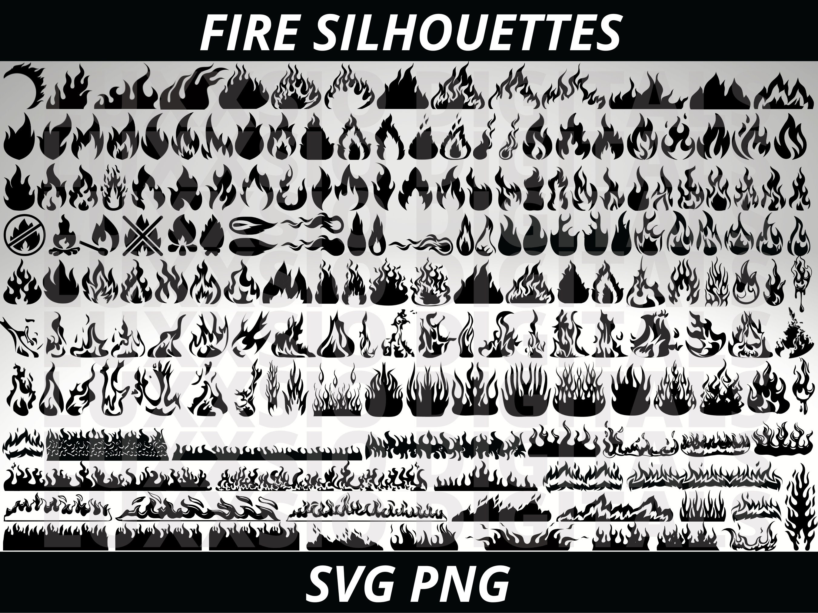 Fire Svg Flames Svg Flame Svg Fire Clipart Campfire Svg - Etsy Australia
