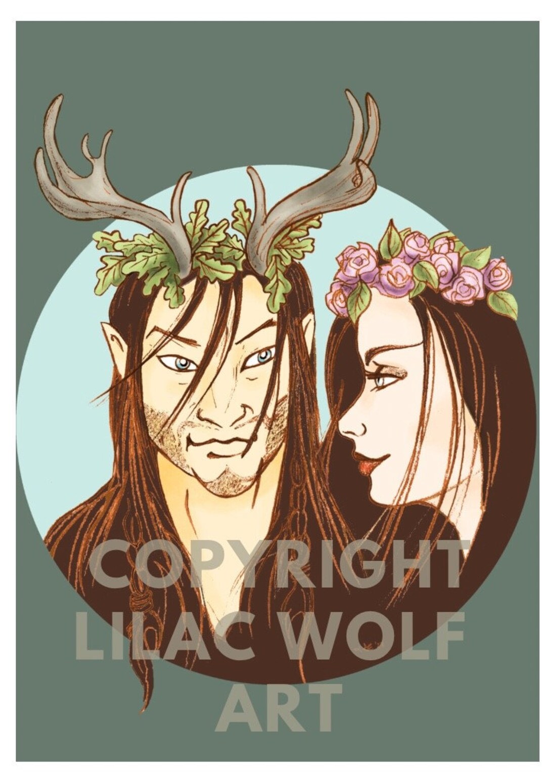 Beltane God&goddess Digital Download Print - Etsy