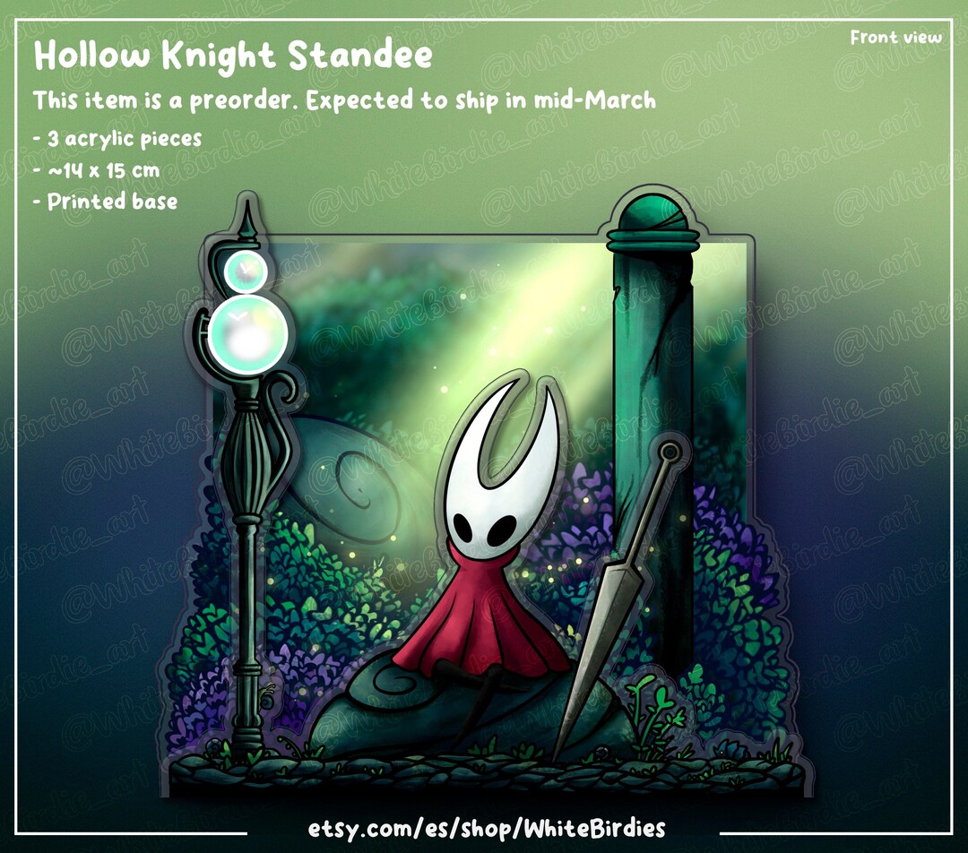 Reserva de Hollow Knight Standee Hornet - Etsy España