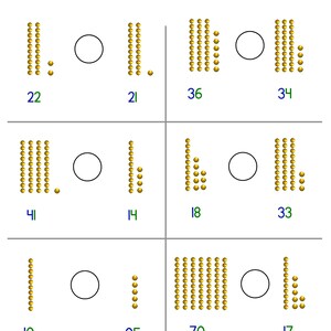 Montessori Golden Beads Printable | Hands-on Math Materials ...