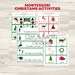 Christmas Montessori Activities Busy Book Pages Montessori Printable ...