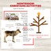 Christmas Montessori Activities Busy Book Pages Montessori Printable ...