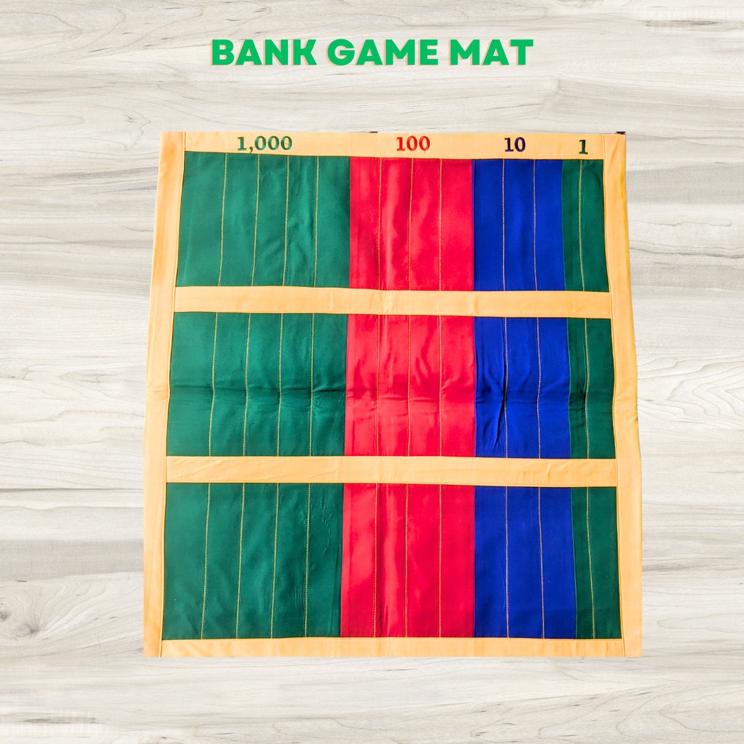 Montessori Bank Game Mat | Montessori Golden Beads | Mat for Montessori ...