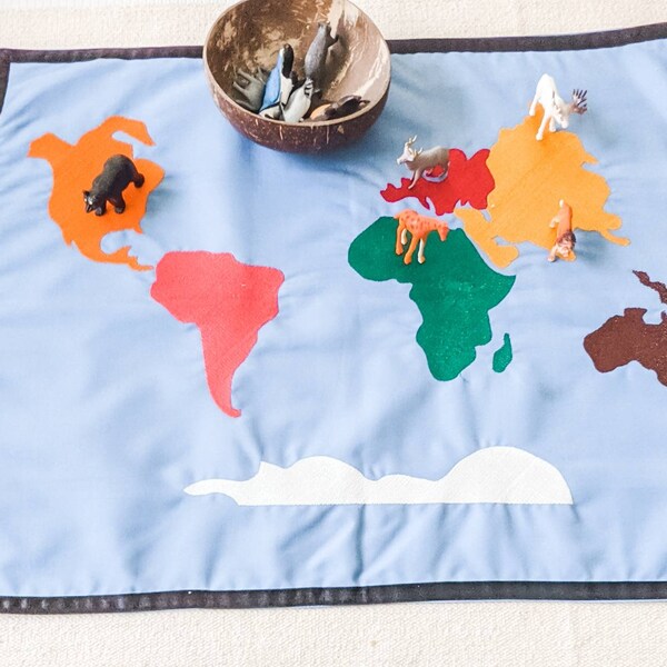 Montessori Map - Etsy