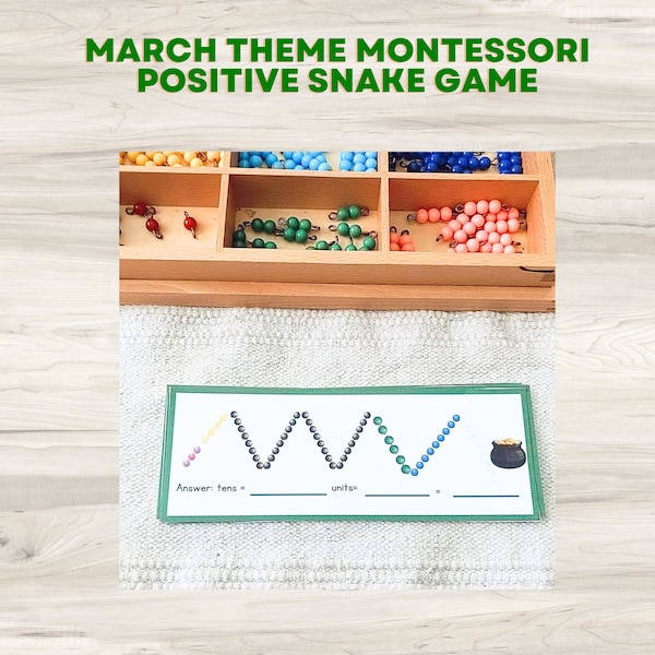 Montessori Game - Etsy
