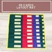 Montessori 45 Cards Layout Mat | Montessori Place Value Mat ...