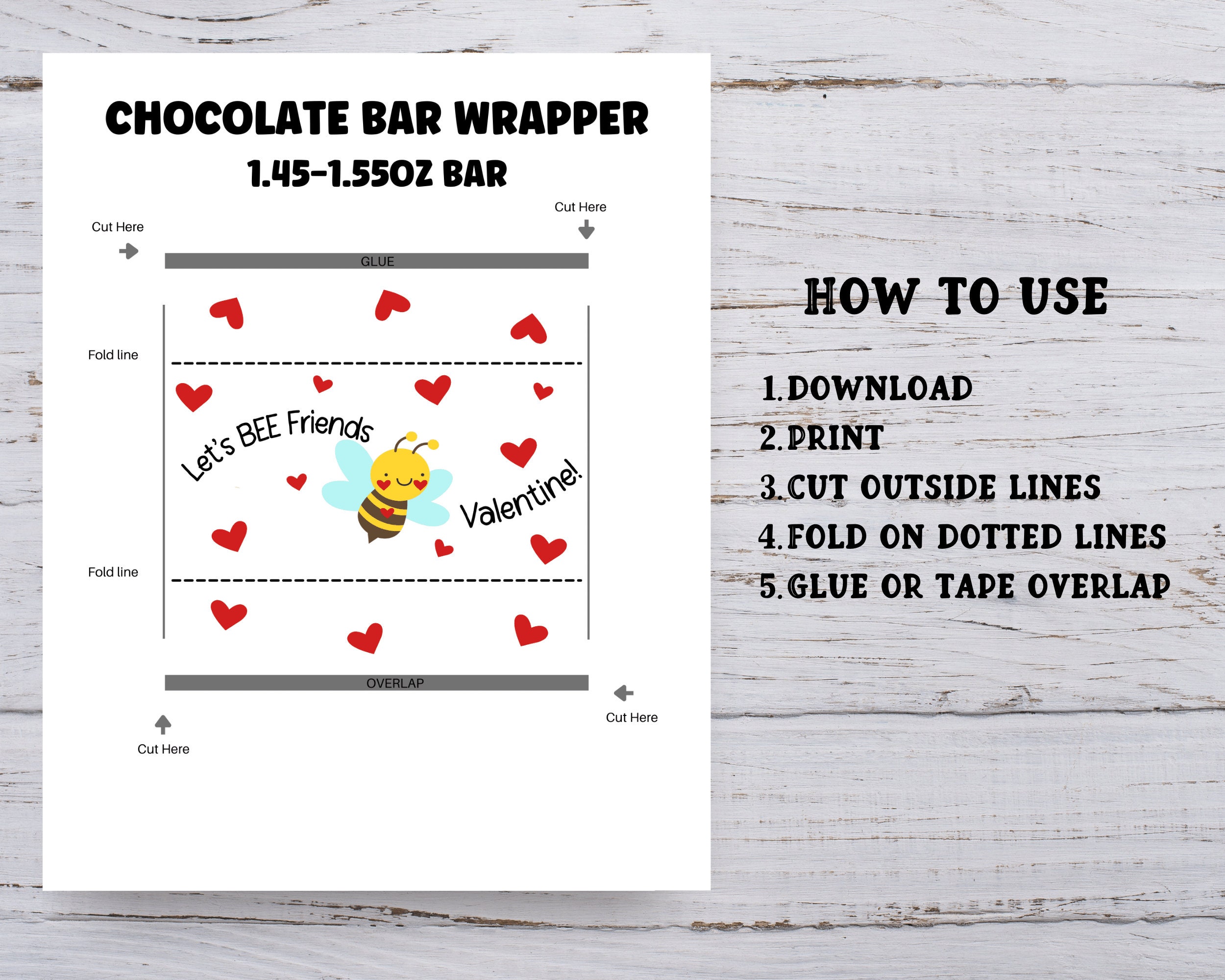 Valentines Day Printable Candy Bar Wrapper, Valentines Day Party Favor ...
