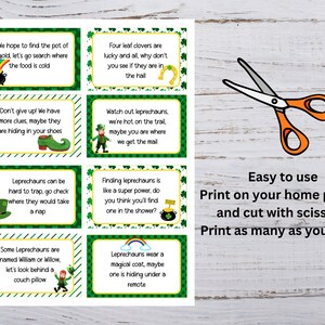 Leprechaun Treasure Hunt for Kids, Leprechaun Hunt Game, Printable St ...