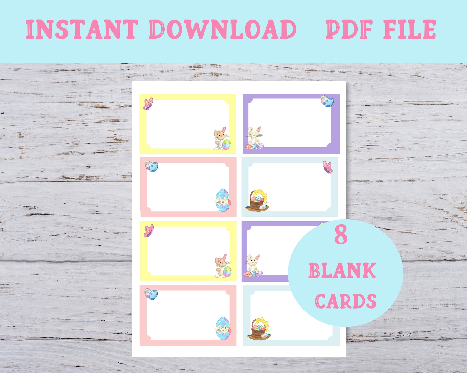 Easter Indoor Scavenger Hunt, Easter Treasure Hunt for Kids, Printable ...