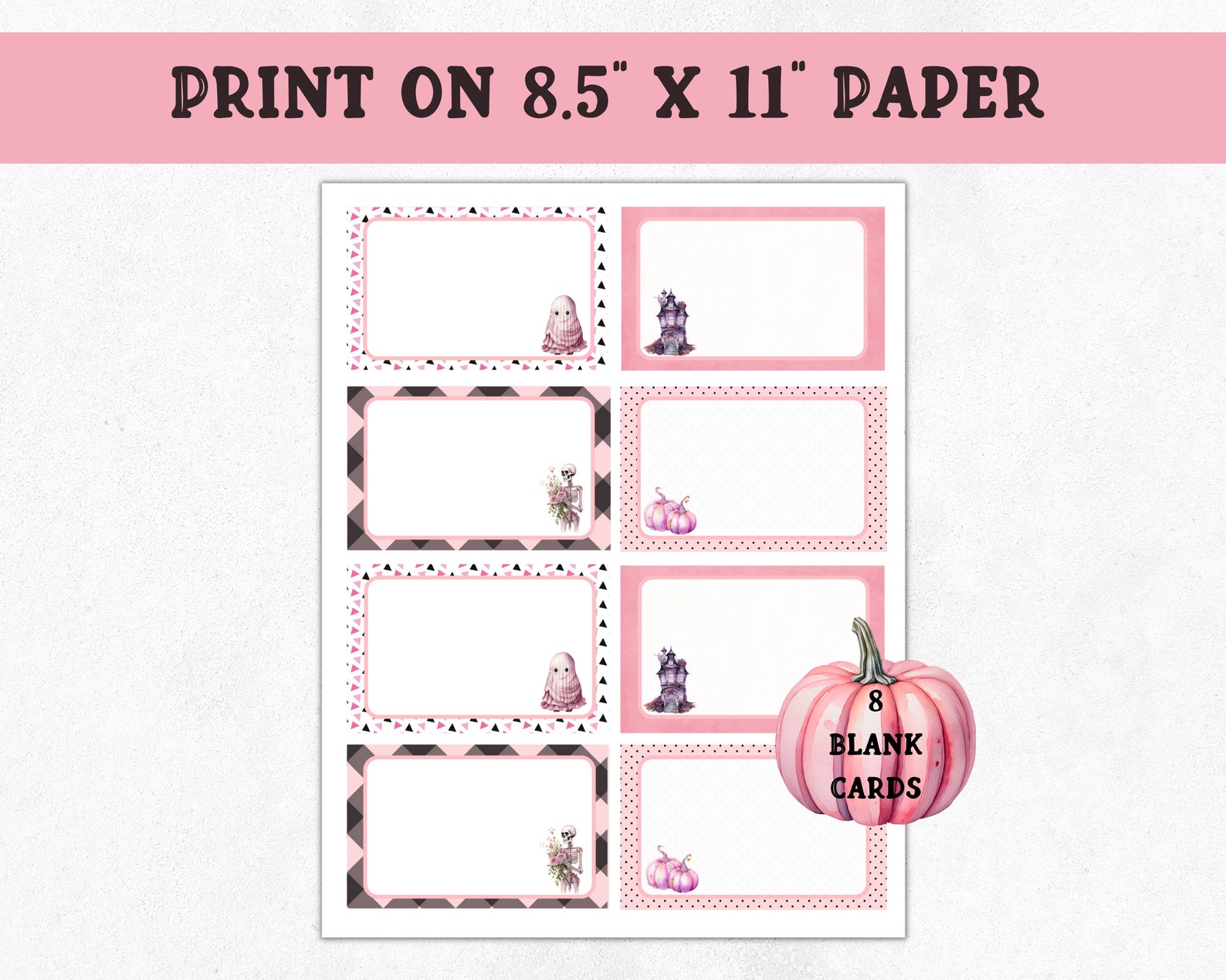 Pink Halloween Indoor Treasure Hunt, Scavenger Hunt for Kids, Halloween ...