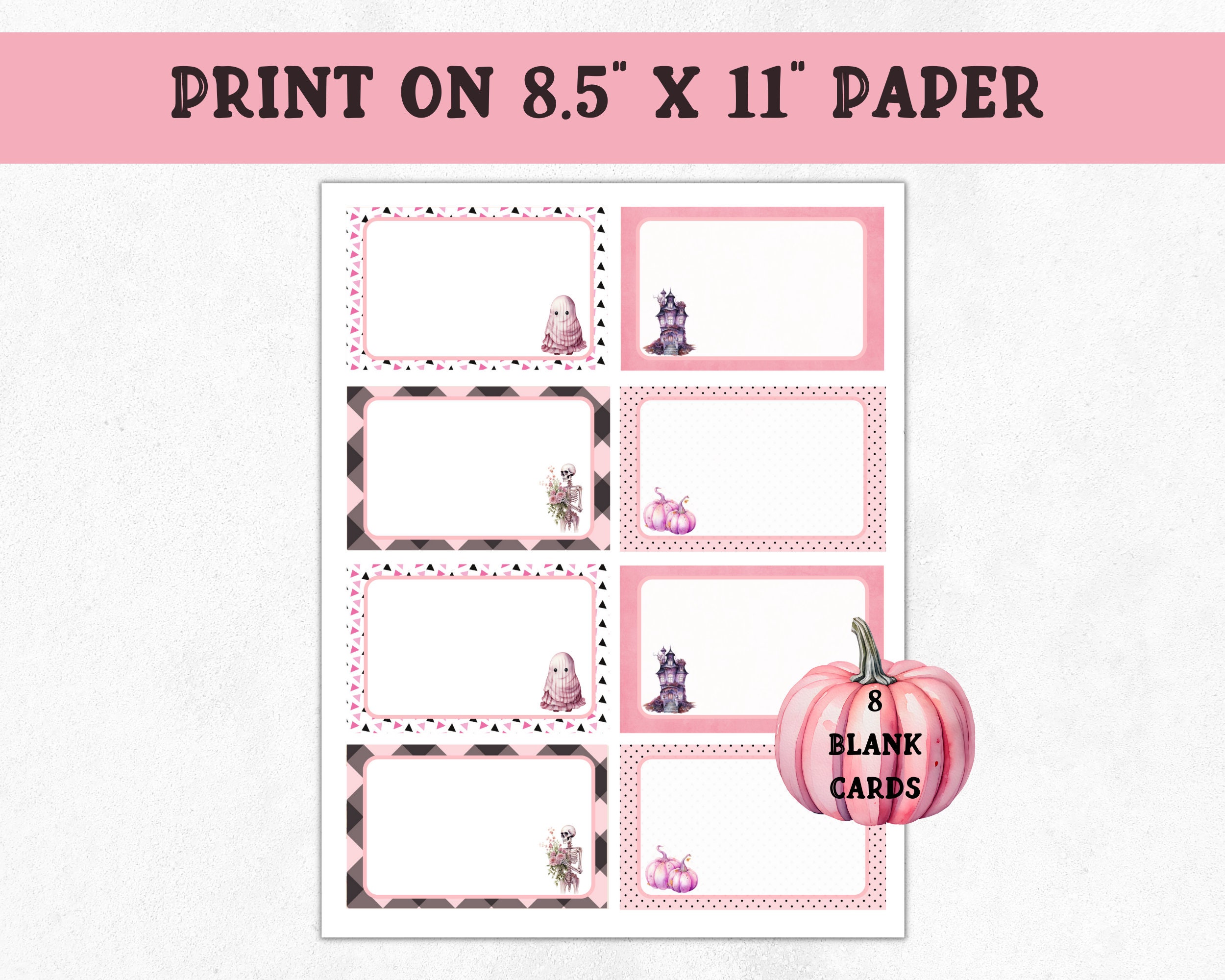 Pink Halloween Indoor Treasure Hunt, Scavenger Hunt for Kids, Halloween ...