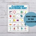 Printable Classroom Scavenger Hunt, Back to School Game for Students ...