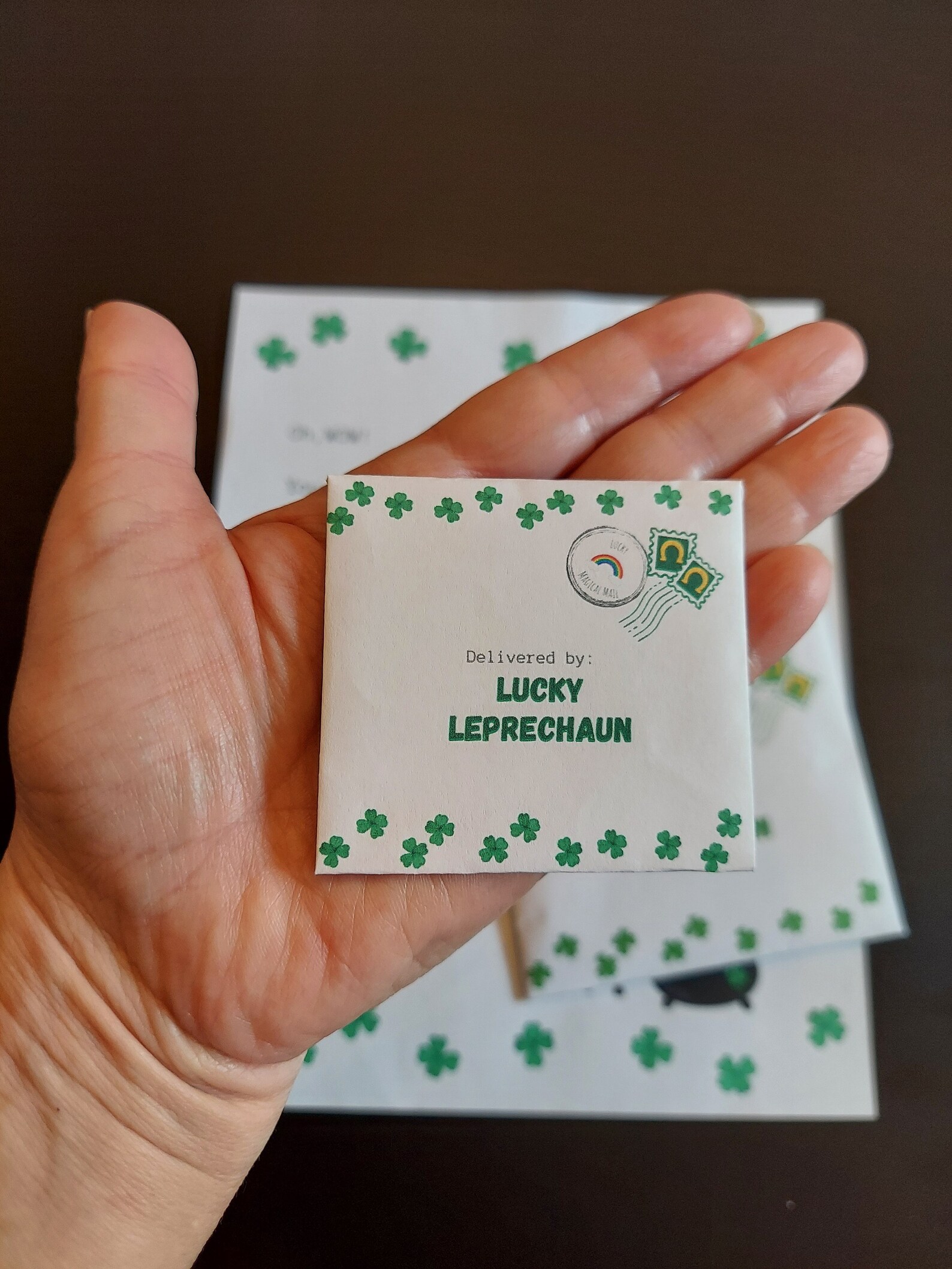 Leprechaun Letter Printable, St. Patrick's Day Letter for Kids ...