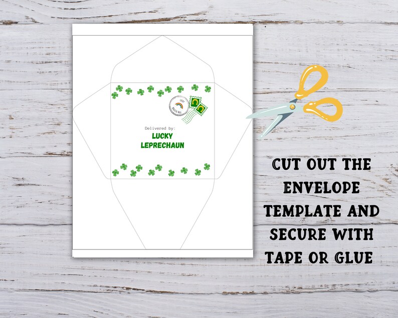 Leprechaun Letter Printable, St. Patrick's Day Letter for Kids ...