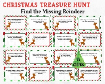 Nativity Scavenger Hunt, Christmas Scavenger Hunt, Christmas Treasure ...