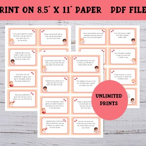 Valentines Day Scavenger Hunt Game, Indoor Treasure Hunt Clues ...