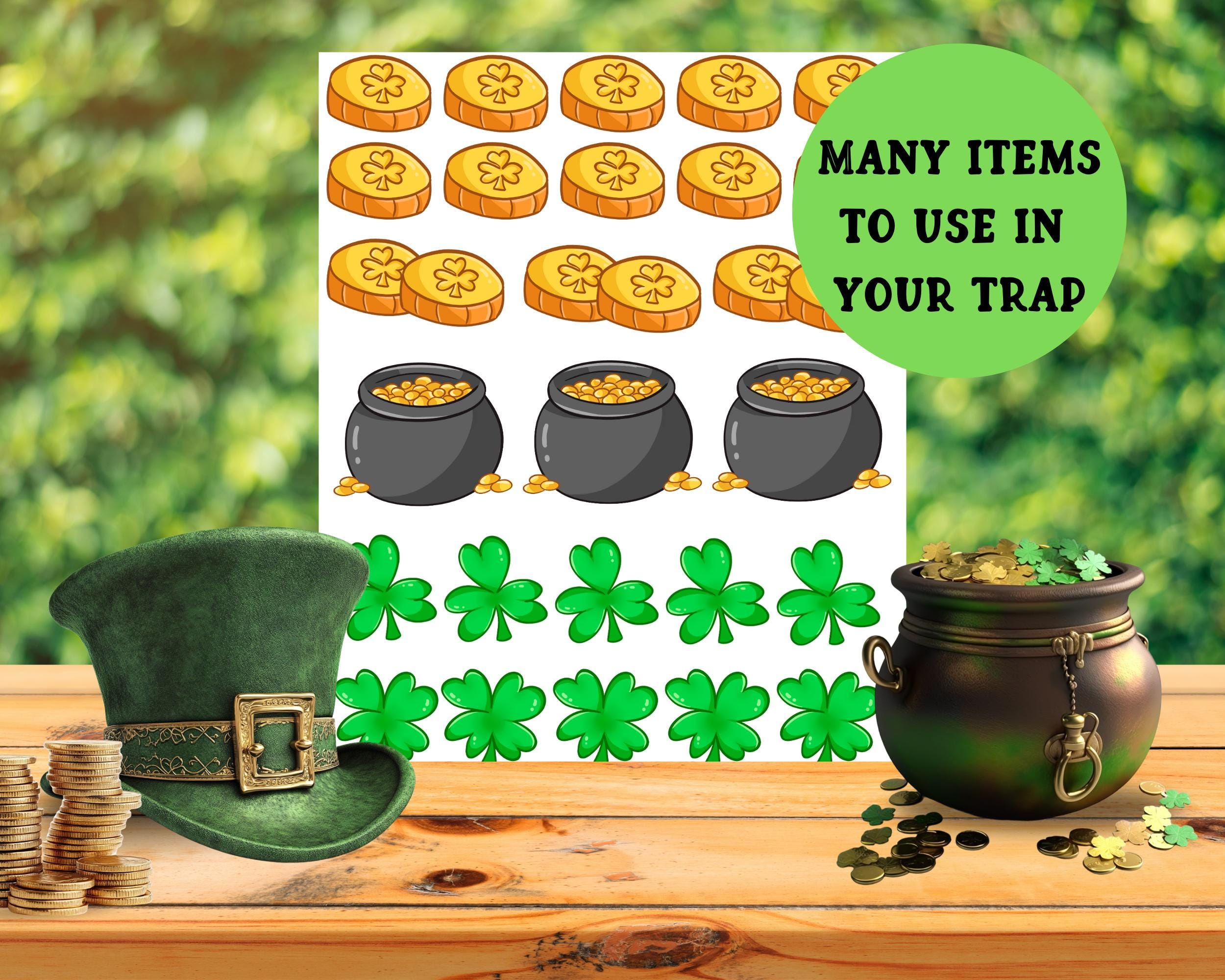 Printable Leprechaun Trap Kit, St. Patrick's Day Activity for Kids ...
