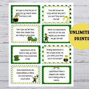 Leprechaun Treasure Hunt for Kids, Leprechaun Hunt Game, Printable St ...