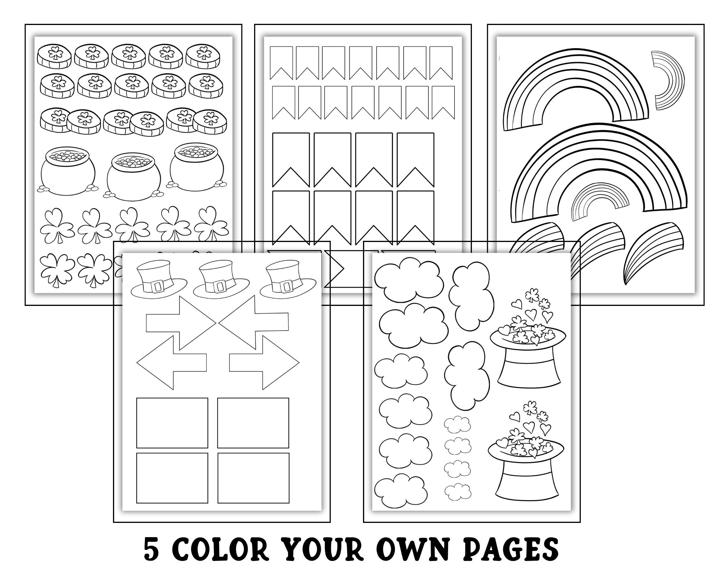 Printable Leprechaun Trap Kit, St. Patrick's Day Activity for Kids ...