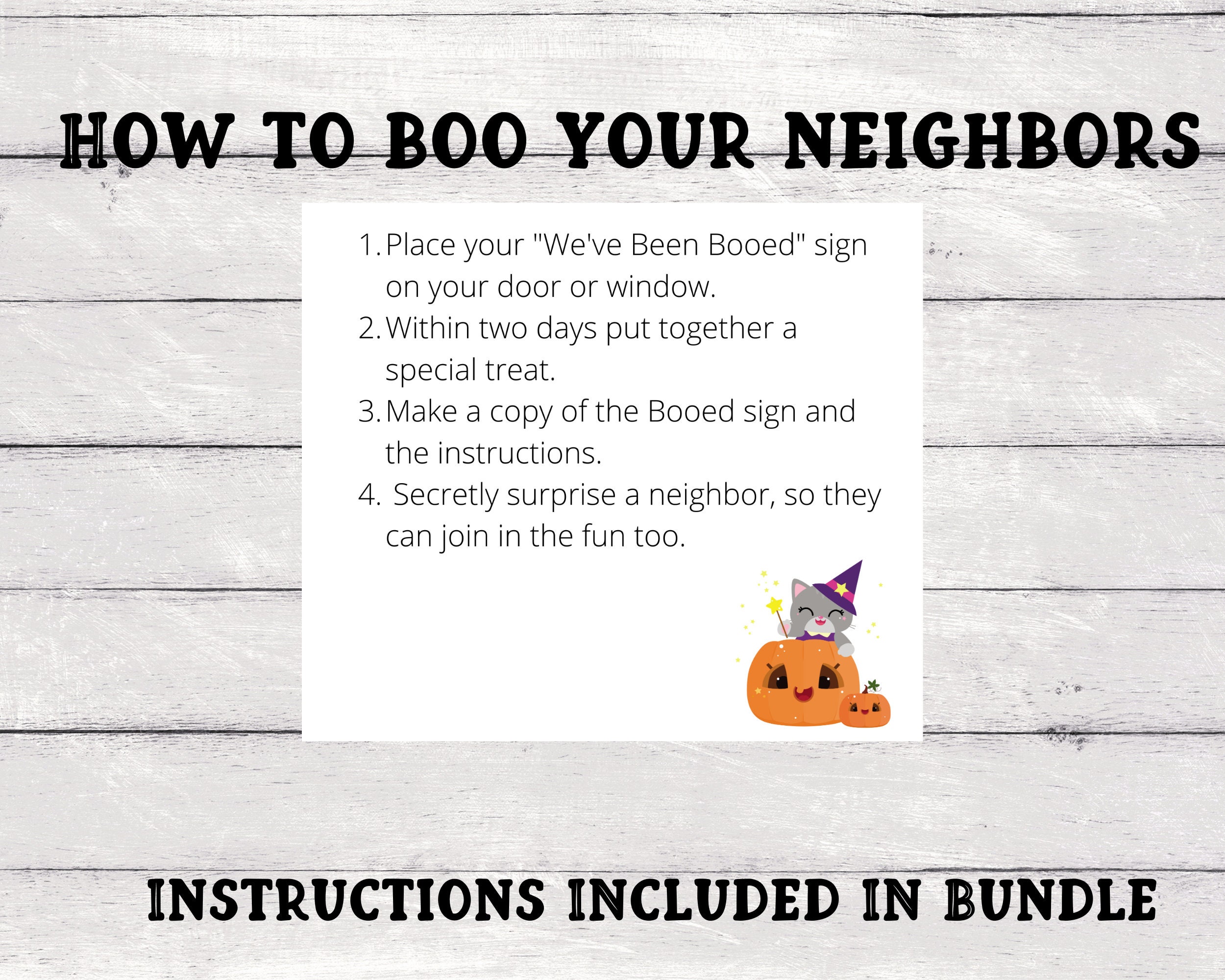You've Been Booed Sign Bundle, Printable Booed Game Kit, Halloween ...