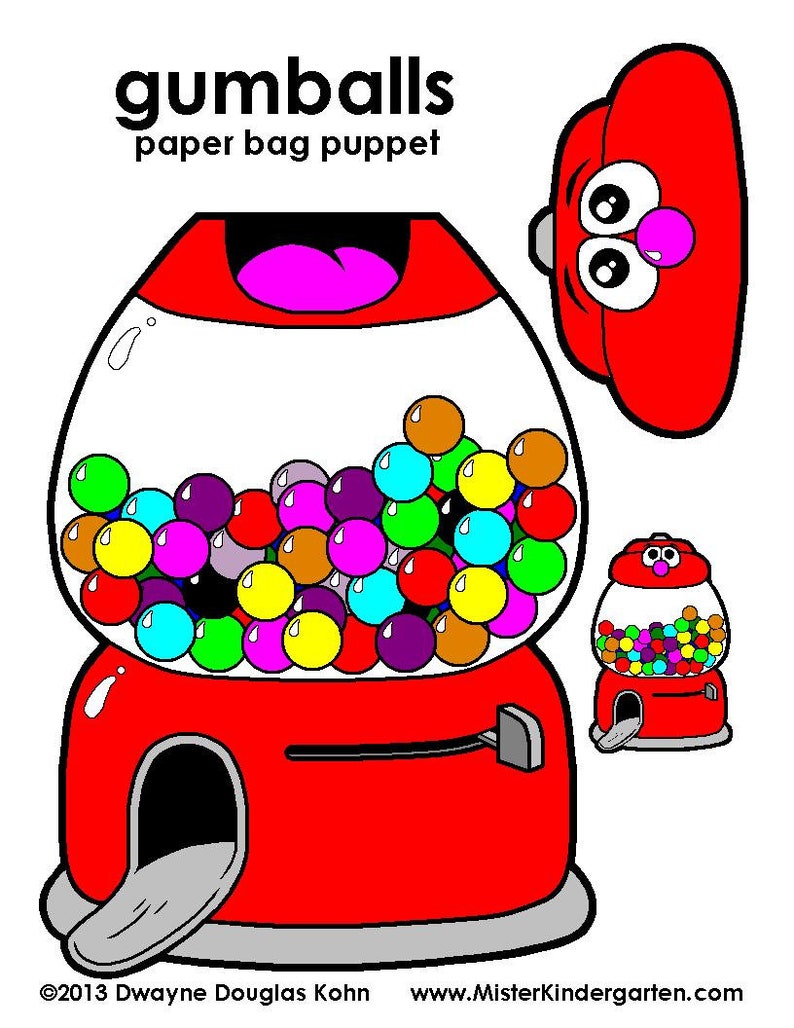 Food Paper Bag Puppets - Now You Can Play With Your Food! - Etsy