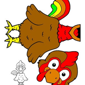 Farm Animal Paper Bag Puppets - Etsy