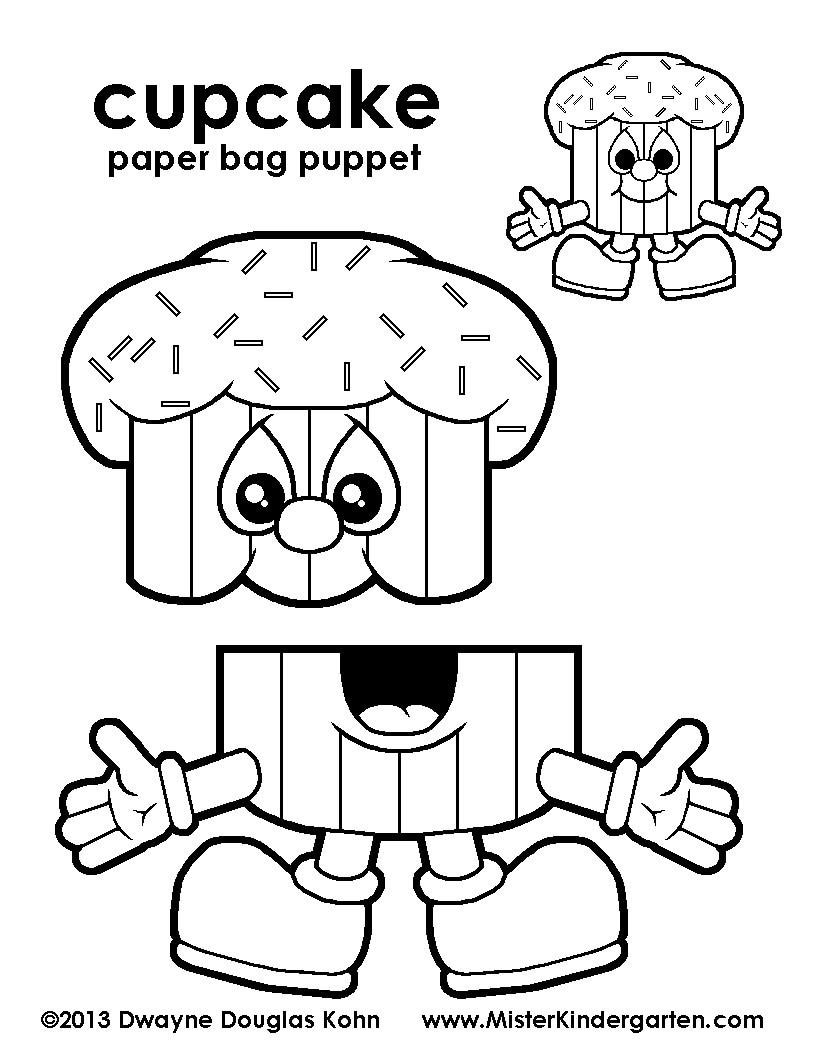 Food Paper Bag Puppets - Now You Can Play With Your Food! - Etsy