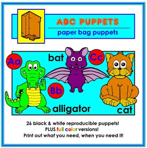 Alphabet Craft, Zoo Animal Letter Craft, Animal Letter Craft for Kids ...