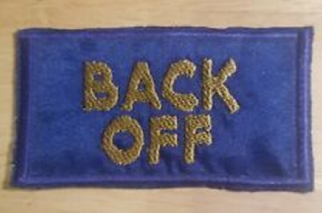 The Lost Boys - Back off - Iron On/sew on Patch 10254 - Etsy