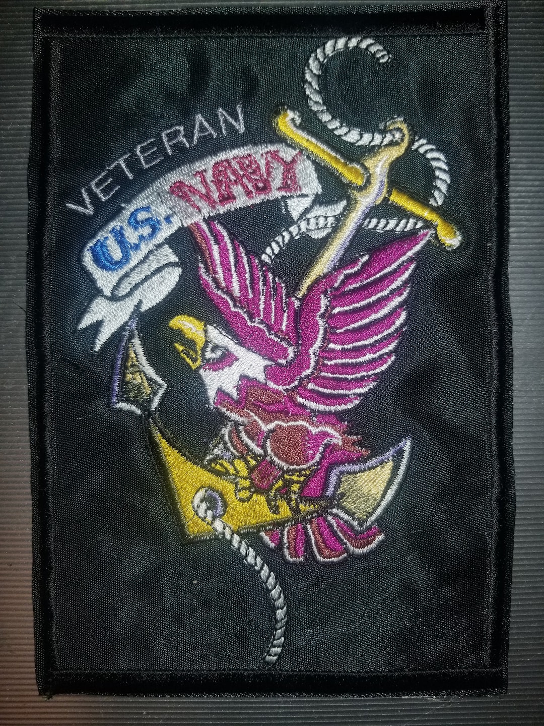 Veteran US NAVY - Military - Iron On/sew on Patch 10142 - Etsy
