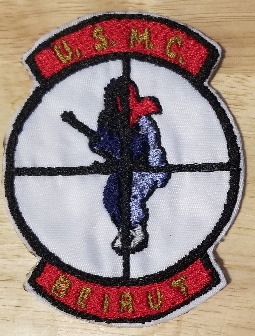 USMC Beirut Sniper - Military 1 - Sew On/iron on Patch 10292 - Etsy