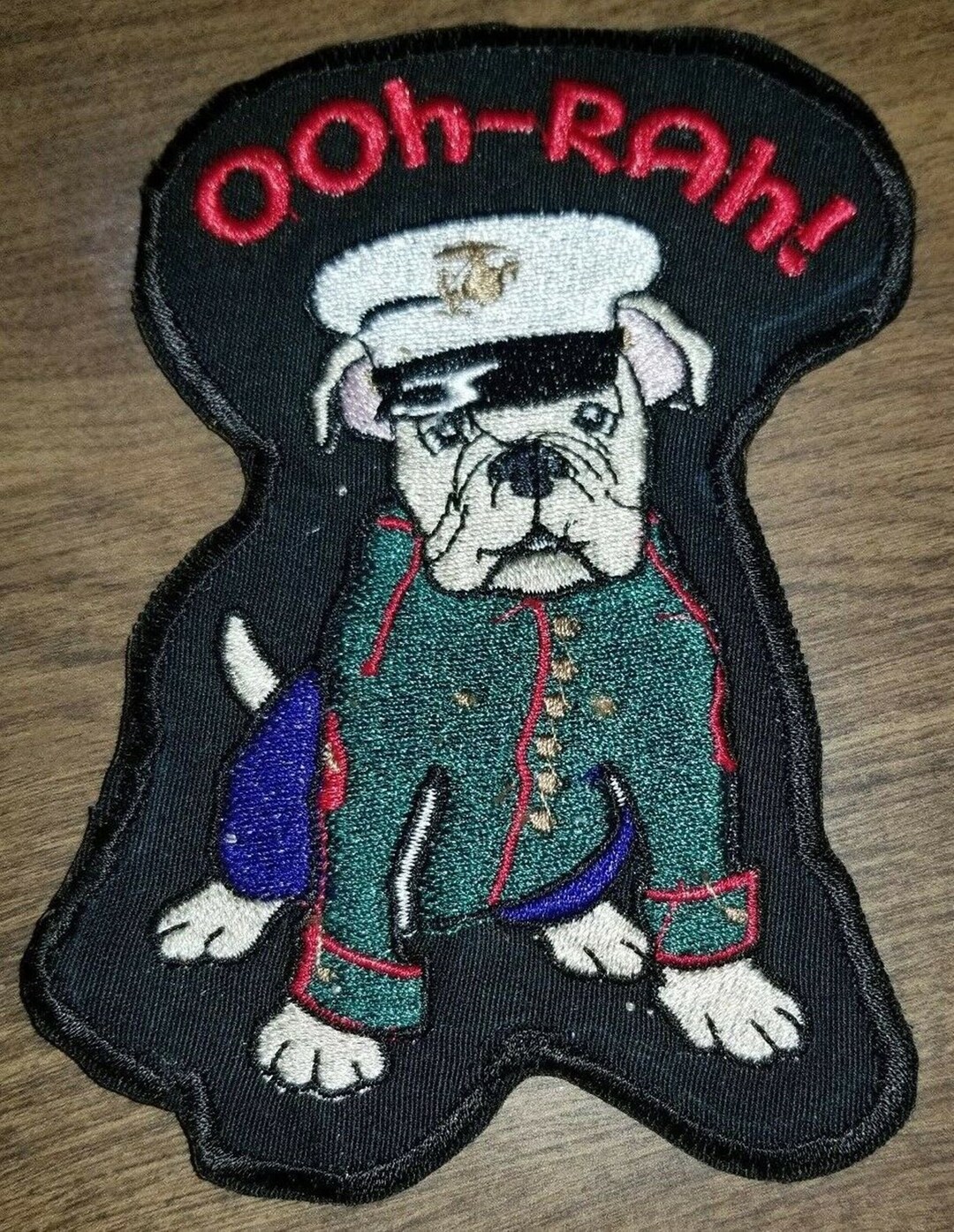 Ooh - Rah! - Military Marine Bulldog Iron on Patch 10041 - Etsy