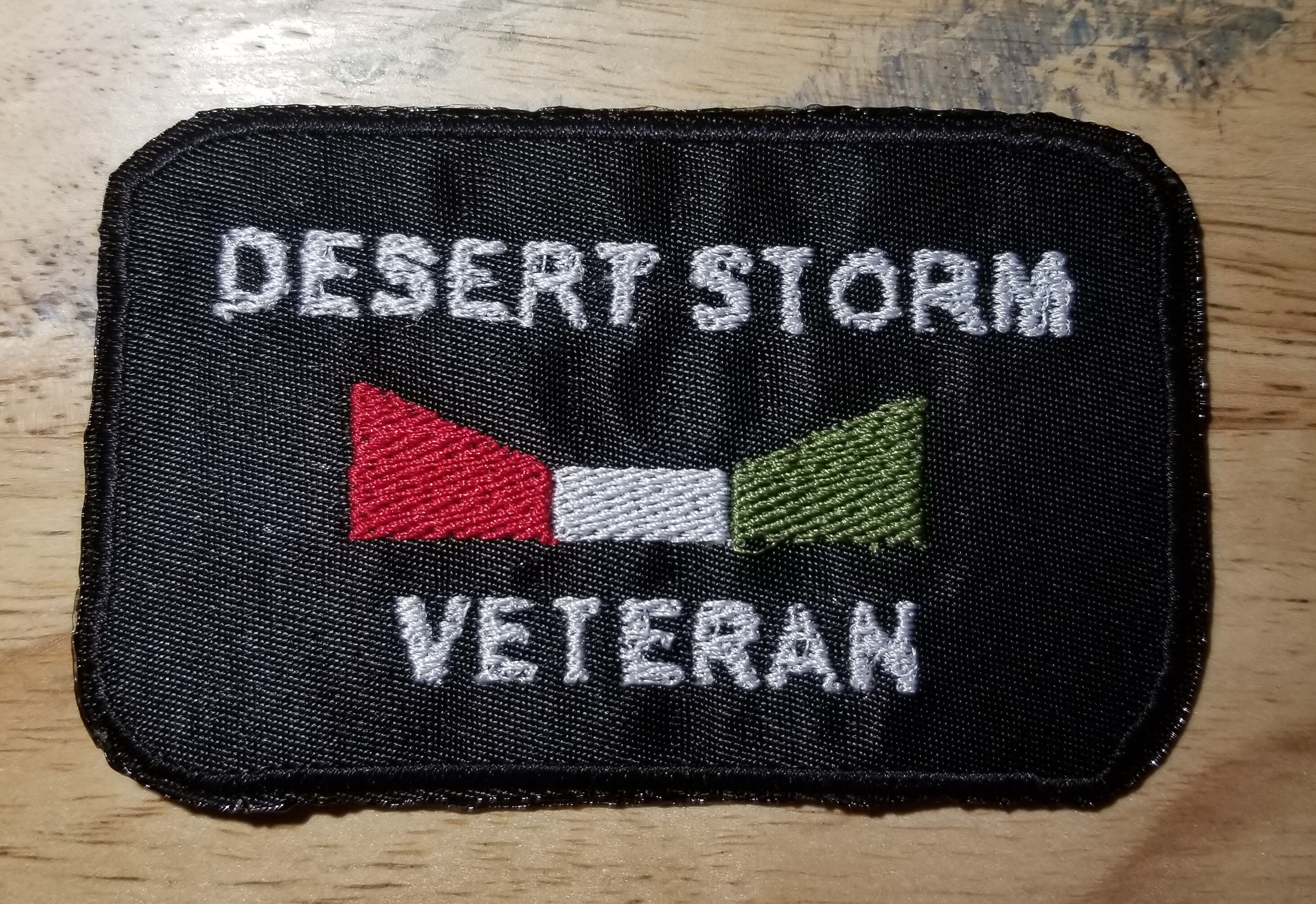 Desert Storm Veteran - Military - Sew On/iron on Patch 10339 - Etsy