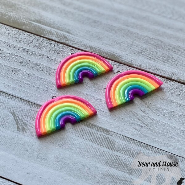 Rainbow Charm - Etsy
