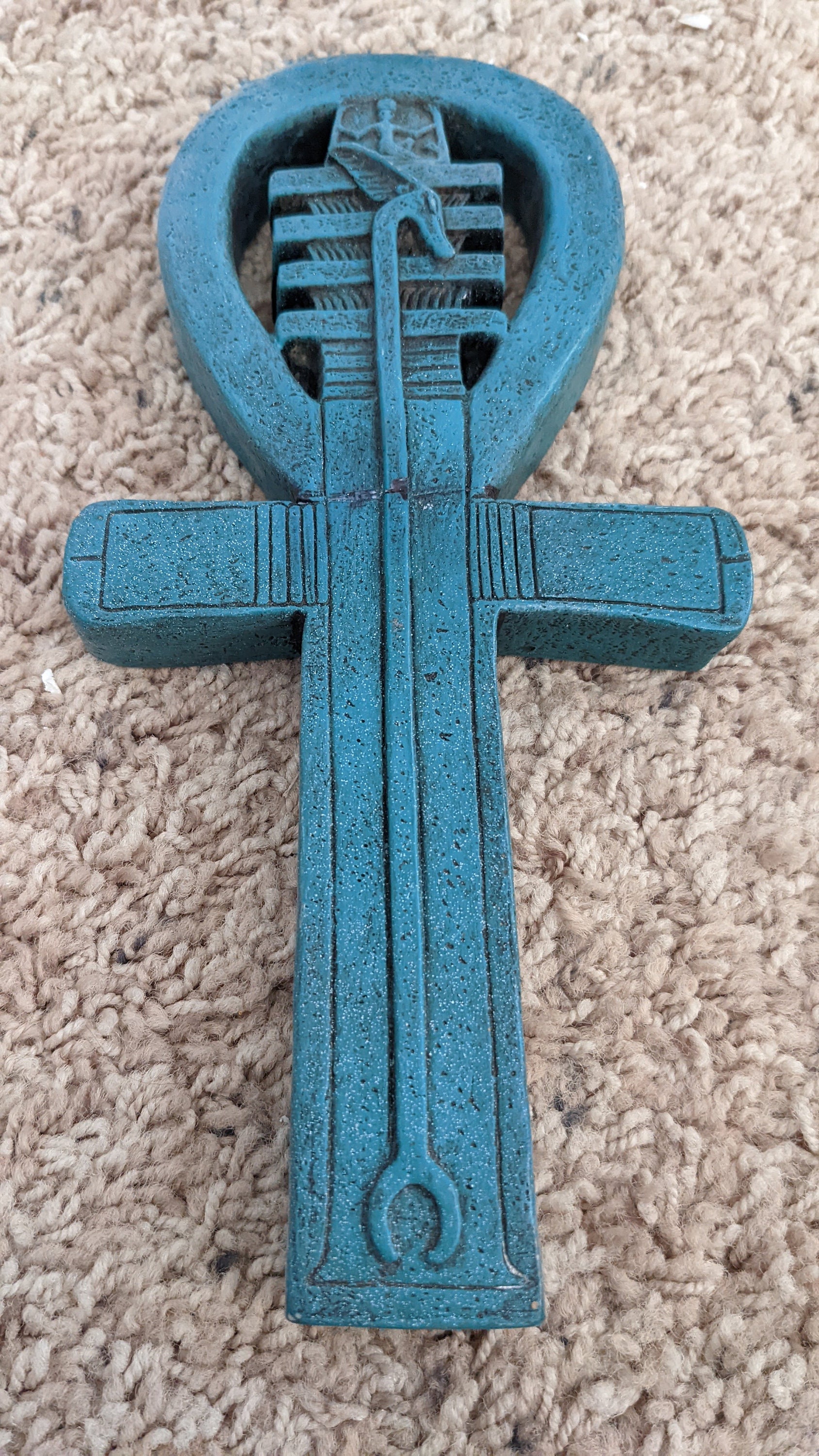 Egyptian Ankh King Tut Tomb Artifact Sculpture Statue 9 | Etsy