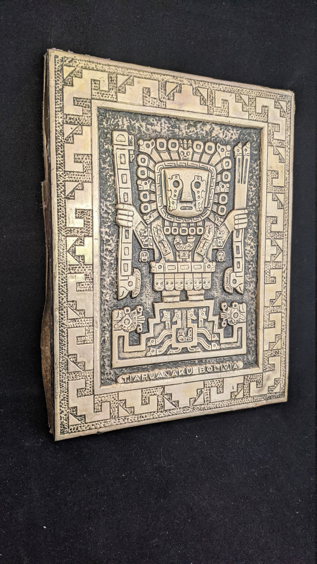 Inca Viracocha Tiwanaku Gateway Sun Sculptural Wall Relief - Etsy