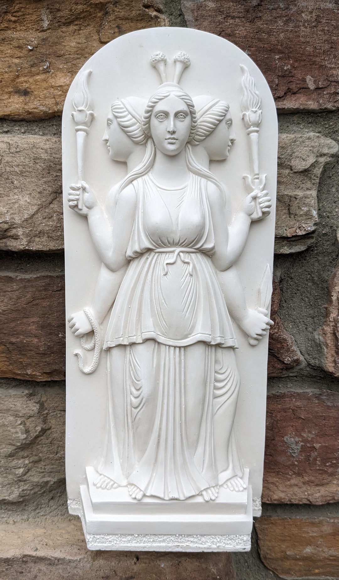Hecate 11.5" Sculpture Goddess Heaven, Earth, and Sea Blessings of ...