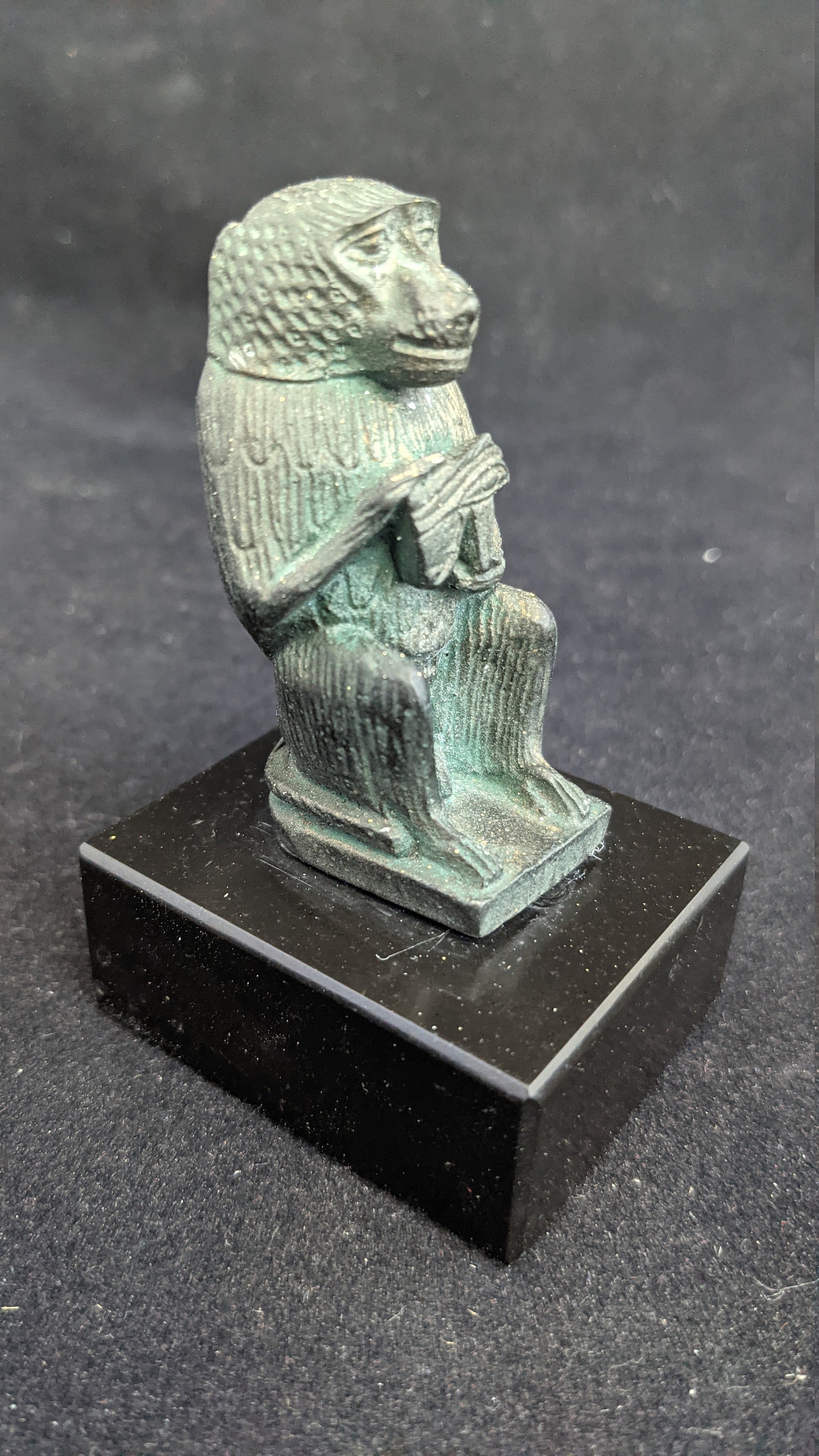 Egyptian Monkey THOTH Hedj-wer god of wisdom Artifact Carved | Etsy