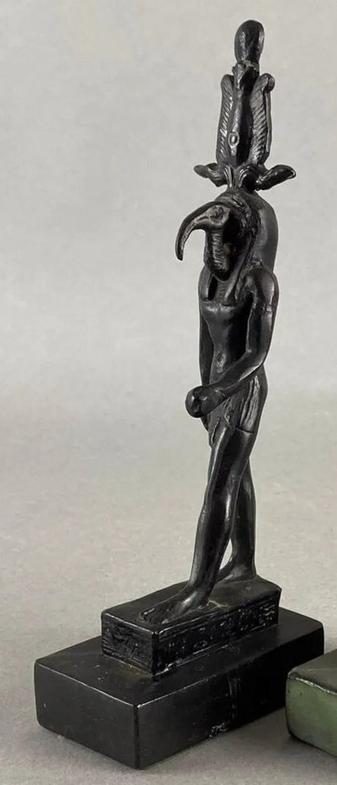Egyptian God of the Moon Thoth Artifact Carved Sculpture Statue 8.75 ...