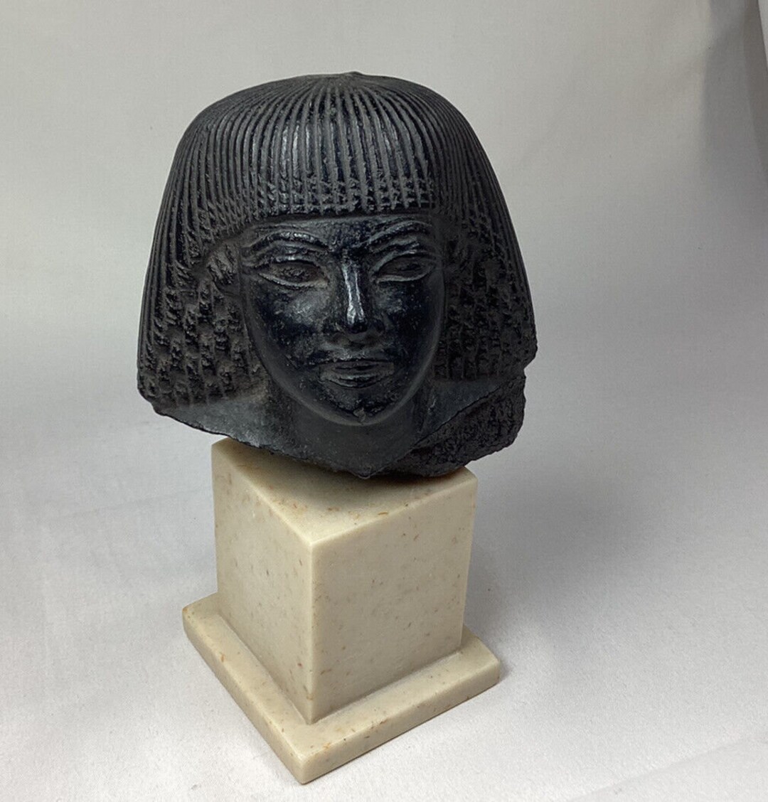 Egyptian Bust Cincinnati Museum Sculpture Statue Museum Reproduction ...