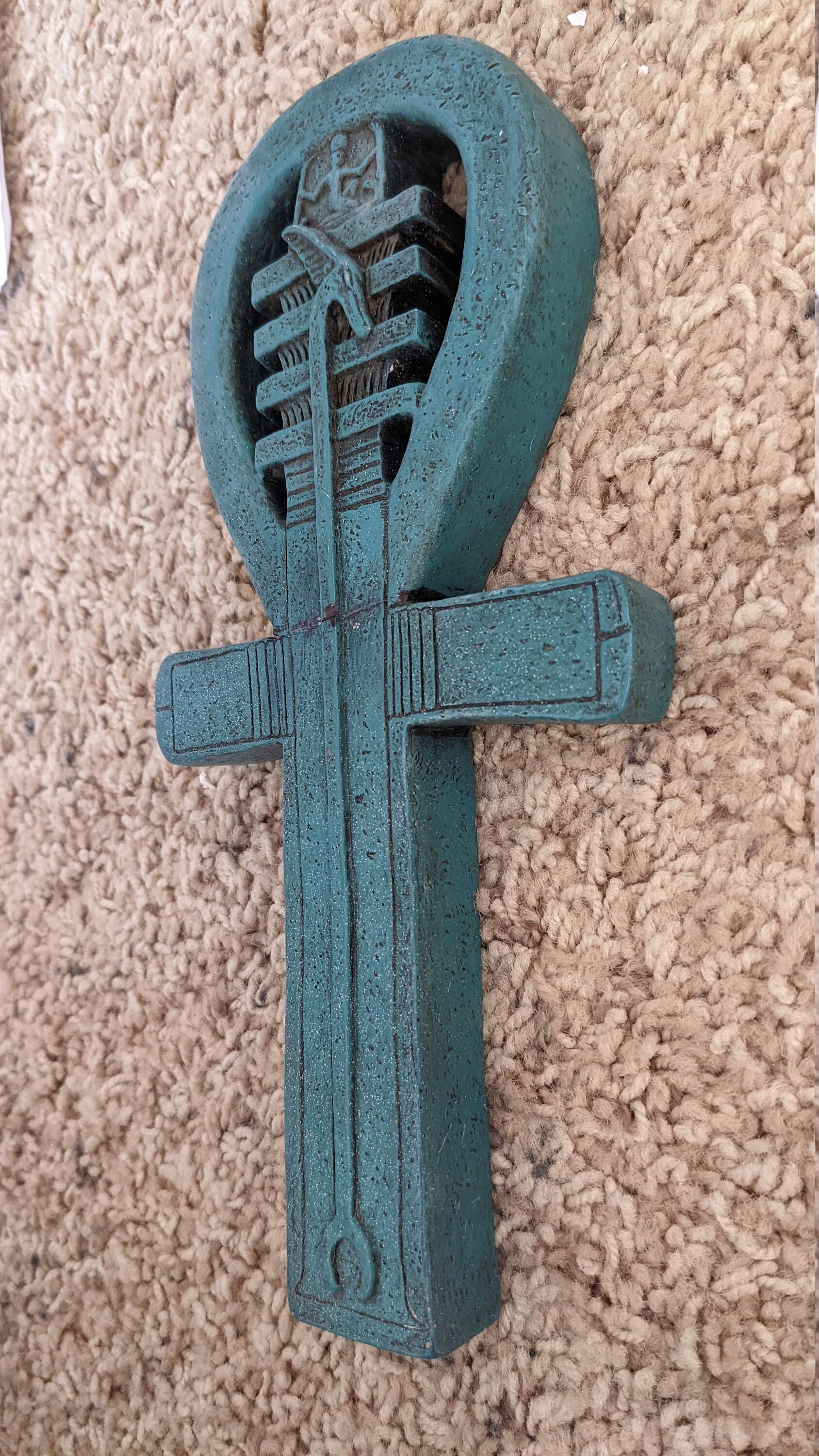 Egyptian Ankh King Tut Tomb Artifact Sculpture Statue 9 | Etsy