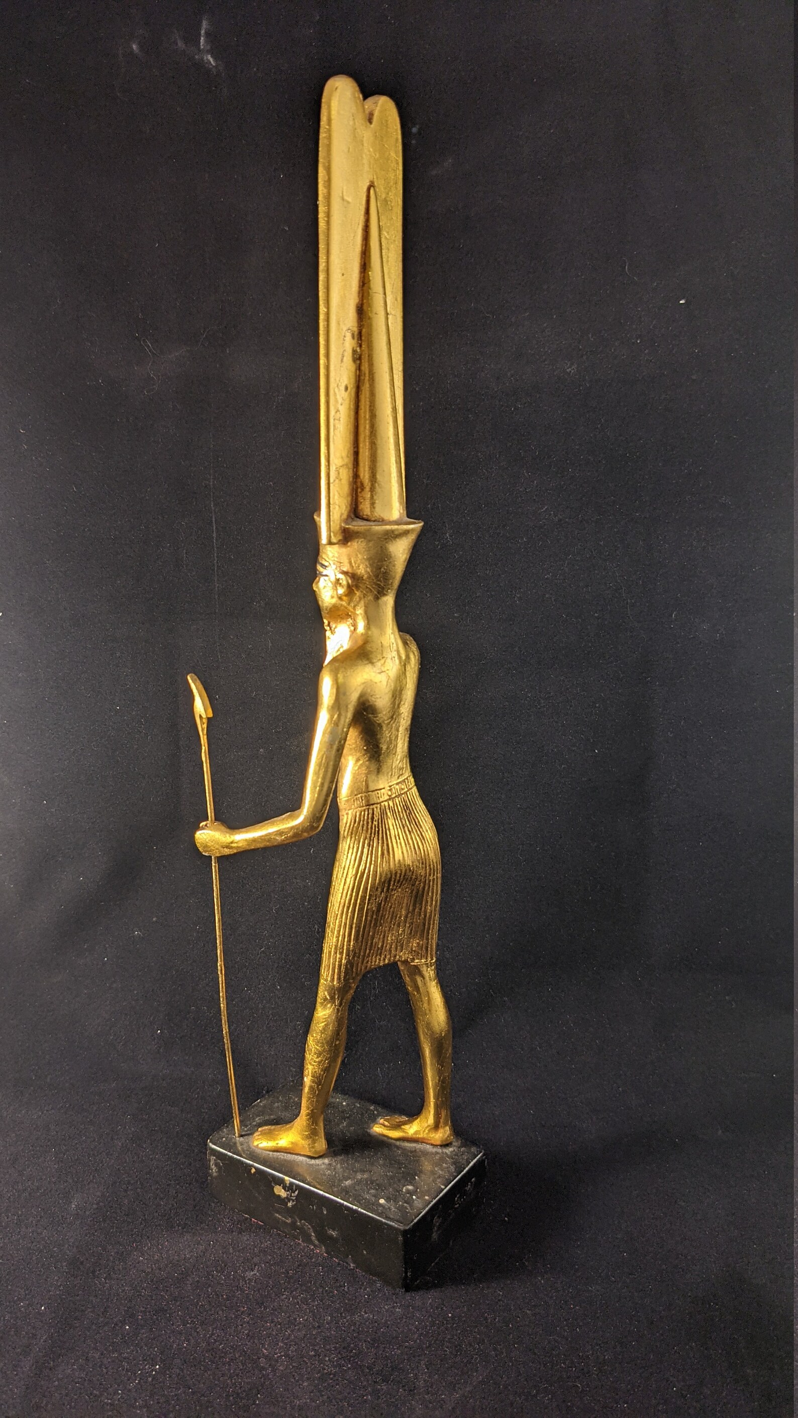 Egyptian Amun Ra god Artifact Carved Sculpture Statue | Etsy