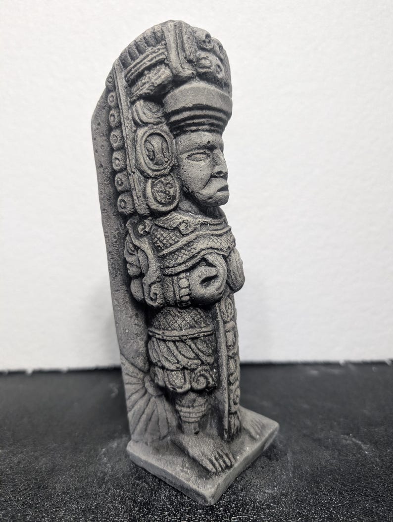 Aztec / Mayan Totem Sculpture Figures 7.5" - 26t - Etsy