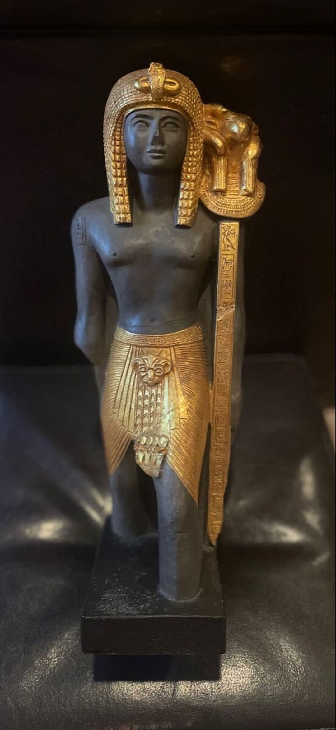 Egyptian Ramesses Ramses III Standard-bearer Amun-re Artifact Carved ...