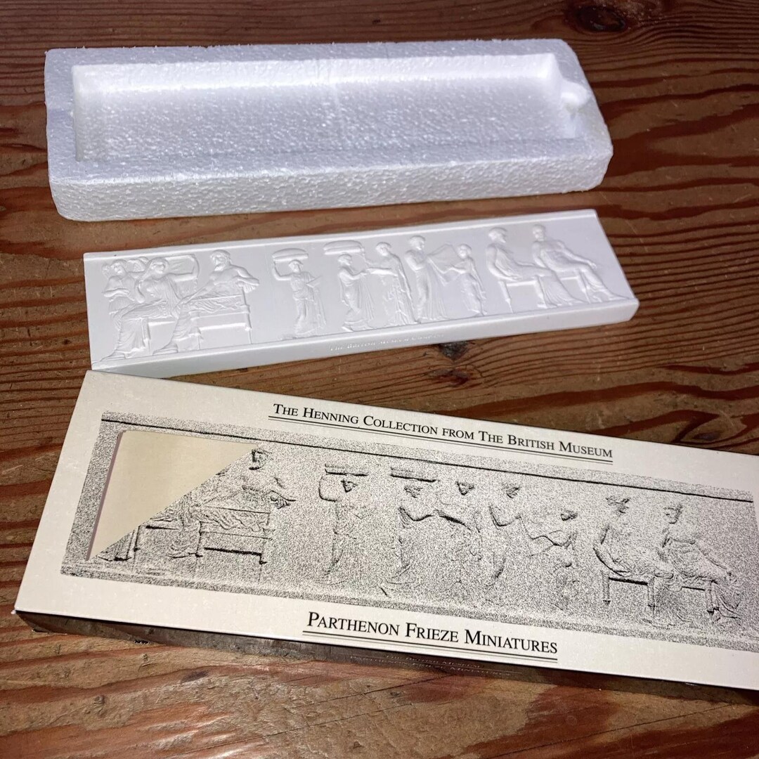 Parthenon Frieze Miniatures, Presentation to Athena, Reproduction ...