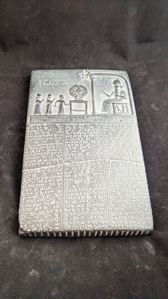 Babylonian Tablet of Shamash Sun God Tablet Museum - Etsy