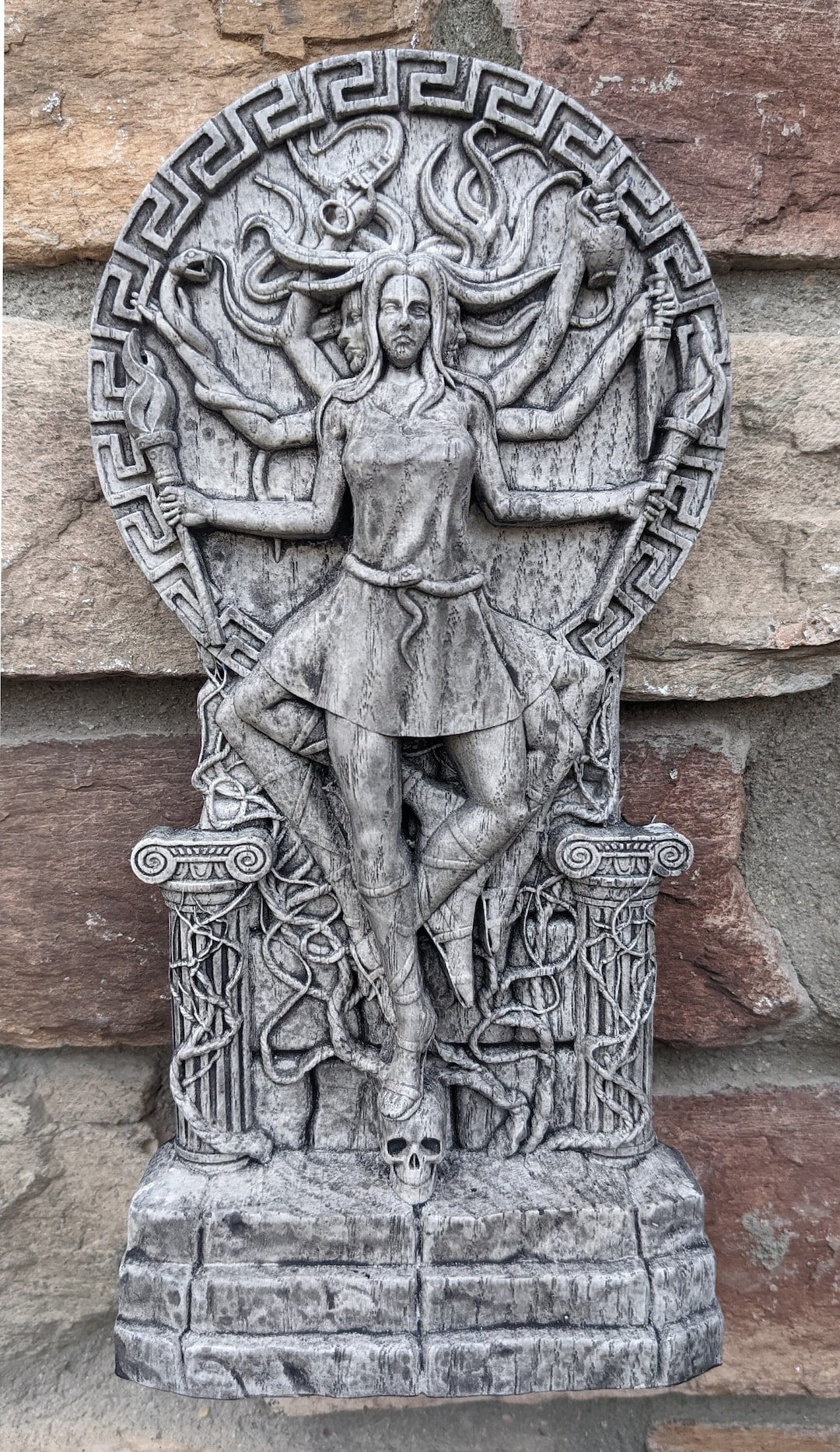 Hecate 10" Sculpture Goddess Heaven, Earth, and Sea Blessings of Daily ...