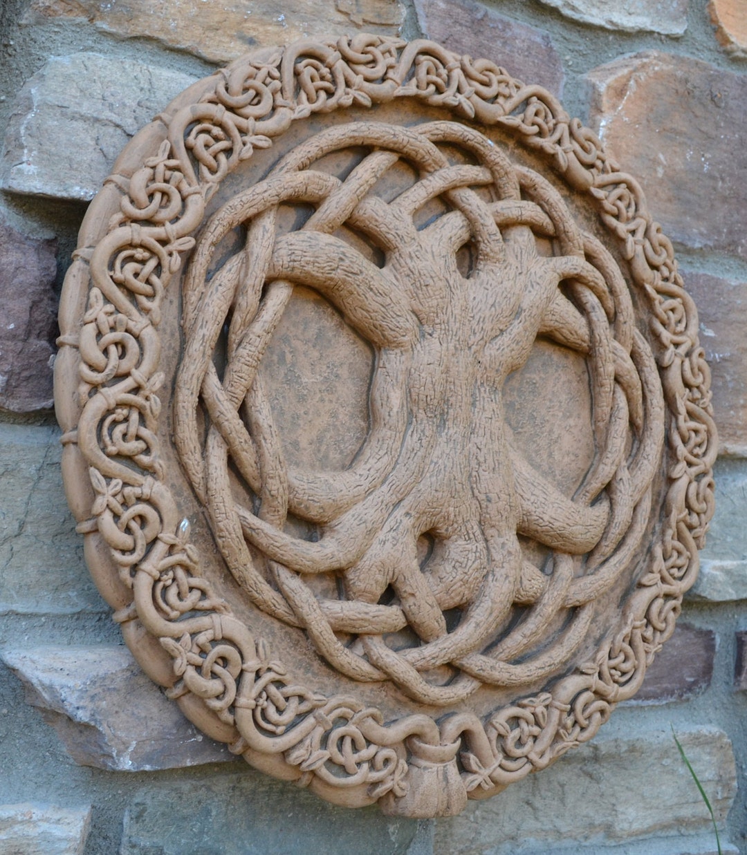 Tree of Life Sculpture Relief Frieze 15.75"-p-1 - Etsy