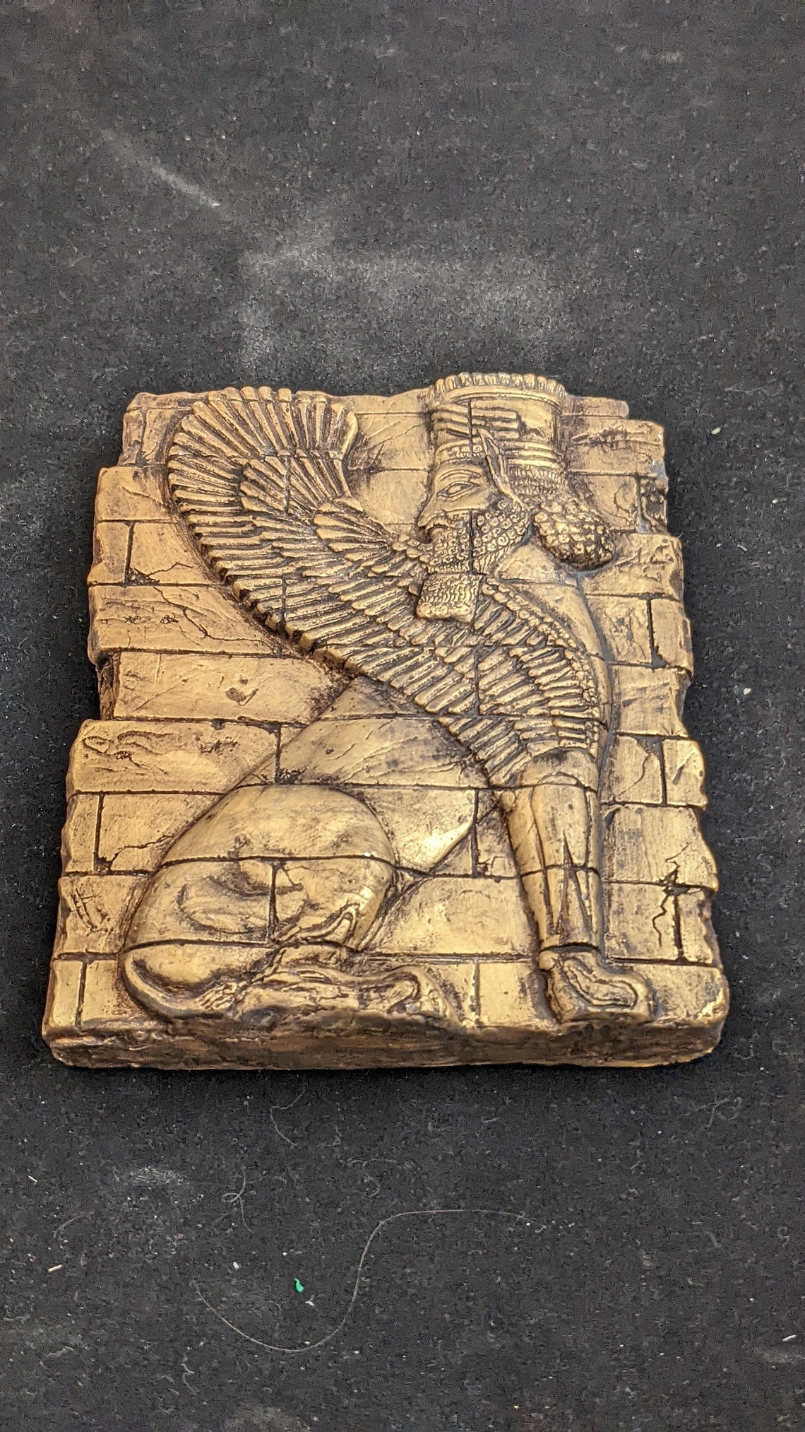 Assyrian Sumerian Winged Sphinx Susa Lion Shedu Palace Darius - Etsy